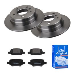 ATE Bremsensatz, Scheibenbremse 1420-22055 hinten rechts links voll 258mm f&uuml;r MERCEDES-BENZ 4144200120 A1684200420 A4144200120
