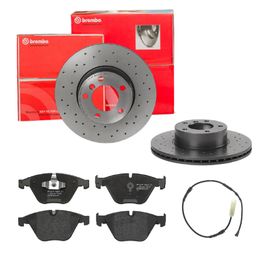 Brembo Bremsensatz-Vorderachse XTRA LINE / STANDARD SK8K0F6DK6 Bremsensatz, Scheibenbremse vorne rechts links Gelocht/innenbel. 312mm f&uuml;r BMW (BRILLIA