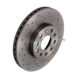 Brembo Bremsscheibe XTRA LINE 09.9145.1X Gelocht 288mm f&uuml;r SKODA VW (SVW) SEAT (FAW) CUPRA AUDI 1K0615301T 5C0615301A 1KD615301B