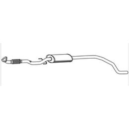 VEGAZ Vorschalld&auml;mpfer os411 f&uuml;r Opel