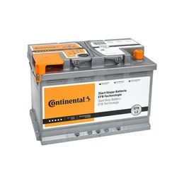 Continental EFB 12V, 70 Ah, 760 A 2800012039280 Versorgungsbatterie,Starterbatterie 12V 70Ah 760A f&uuml;r RENAULT VW FIAT CITRO&Euml;N TOYOTA FORD MAN NISSAN O