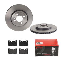 Brembo Bremsensatz, Scheibenbremse 1420-55341 vorne rechts links innenbel&uuml;ftet 280mm f&uuml;r MINI BMW 34116778719 34116789157 34116784726