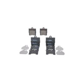 Bosch Bremsensatz, Scheibenbremse ijf1411oi8 Hinterachse voll 278mm 9mm f&uuml;r Mercedes Chrysler