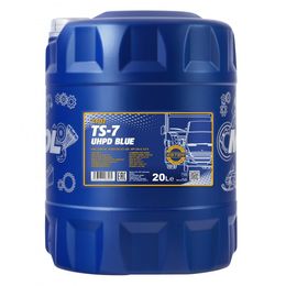 SCT - MANNOL Mannol TS-7 UHPD 10W-40 Blue [20L] MN7107-20 Motor&ouml;l f&uuml;r MERCEDES-BENZ JEEP ISUZU DODGE HARLEY-DAVIDSON MC NISSAN