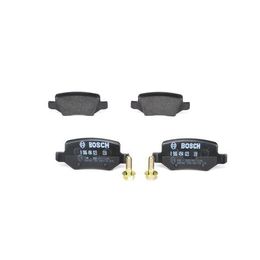 Bosch Bremsensatz, Scheibenbremse ijf14127i6 Hinterachse voll 258mm 8mm f&uuml;r Mercedes