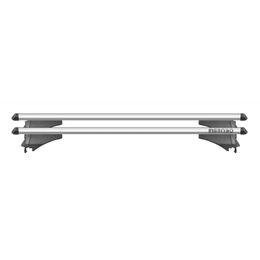 Menabo Relingtr&auml;ger TIGER XL SILVER 134cm 000085000000 Dachtr&auml;ger vormontiert f&uuml;r BMW AUDI MINI VOLVO FORD KIA OPEL HYUNDAI LAND ROVER VW HONDA DACIA