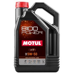 Motul 8100 POWER 5W-50 [5L] 111812 Motor&ouml;l f&uuml;r FORD ASTON MARTIN LOTUS TVR USA