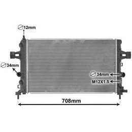 Van Wezel K&uuml;hler, Motork&uuml;hlung 37002363 mit Zubeh&ouml;r f&uuml;r OPEL 1300266 1300266-13145211 13145211