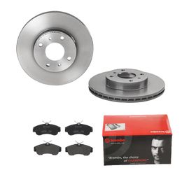 Brembo Bremsensatz, Scheibenbremse IJDTIDDKA8 vorne rechts links innenbel&uuml;ftet 280mm f&uuml;r NISSAN 410602F027 4020655F03 4020655F01