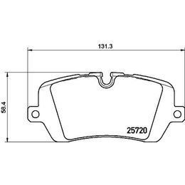 Brembo Bremsensatz-Hinterachse COATED DISC LINE / STANDARD IJDTIDJZ16 Bremsensatz, Scheibenbremse hinten rechts links innenbel&uuml;ftet 350mm f&uuml;r LAND ROV