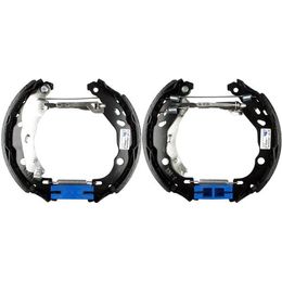 ATE Bremsbackensatz Original TopKit 03.0520-8119.3 hinten rechts links vormontiert 19,0mm f&uuml;r NISSAN