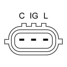 Bosch Generator 0 986 082 900 14V 75A f&uuml;r SUZUKI 3140080G10AT0 31400-80G01 31400-80G10