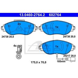 ATE Bremsensatz, Scheibenbremse sg00000dh9 Hinterachse voll 314mm 30mm f&uuml;r SEAT VAG Skoda