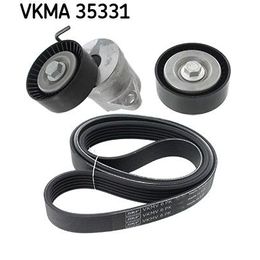 SKF Keilrippenriemensatz VKMA 35331 f&uuml;r ALFA ROMEO MAZDA (CHANGAN) FIAT TOYOTA VAUXHALL LANCIA FORD OPEL CHEVROLET 55578485 1340025 55494332