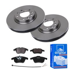 ATE Bremsensatz, Scheibenbremse 1420-42441 vorne rechts links bel&uuml;ftet 283mm f&uuml;r PEUGEOT CITRO&Euml;N VAUXHALL OPEL 4254A7 425438 4246V4