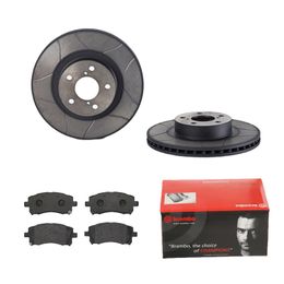 Brembo Bremsensatz, Scheibenbremse 1420-55603 vorne rechts links innenbel&uuml;ftet 276mm f&uuml;r MITSUBISHI TOYOTA SUBARU NISSAN 26296AE141 26296AE020 26296AC