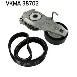 SKF Keilrippenriemensatz VKMA 38702 f&uuml;r SKODA VW PEUGEOT SEAT MINI FIAT AUDI CITRO&Euml;N 06F260849L 9821858280 71719644