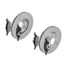f.becker Bremsensatz, Scheibenbremse 13810038 vorne rechts links bel&uuml;ftet 258mm f&uuml;r MAZDA FORD DD323325X 1373771 1151049