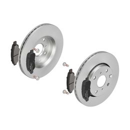 f.becker Bremsensatz, Scheibenbremse 13810005 vorne rechts links bel&uuml;ftet 247mm f&uuml;r PEUGEOT CITRO&Euml;N TOYOTA 43512-0H010 1613819880 4249.54