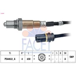 FACET Lambdasonde 10.8287 f&uuml;r MERCEDES-BENZ A0025400617 A0015408717 A0015409117