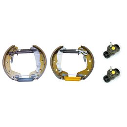 Brembo Bremsbackensatz KIT & FIT K 59 036 hinten rechts links vormontiert f&uuml;r VAUXHALL OPELKFS025 OPELKF25