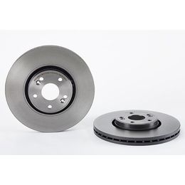 Brembo Bremsscheibe COATED DISC LINE 09.9821.11 vorne rechts links bel&uuml;ftet 308mm f&uuml;r RENAULT 8671019278 8200019581 7701206831