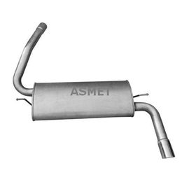 ASMET Endschalld&auml;mpfer 07.262 f&uuml;r FORD 1872130