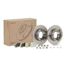 Brembo Bremsensatz, Scheibenbremse KT 10 060 hinten rechts links voll 288mm f&uuml;r FORD (JMC) 1867715 BK212A097FB BK212A097EA