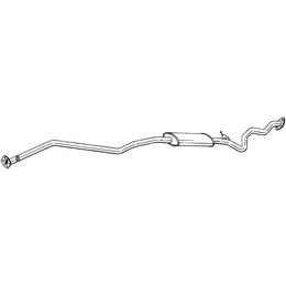 BOSAL Mittelschalld&auml;mpfer 293011 f&uuml;r BMW