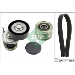 INA Keilrippenriemensatz 529 0466 20 f&uuml;r SKODA VW SEAT AUDI 038903315AG 038903137AA 038903315AH