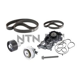 SNR Wasserpumpe + Zahnriemensatz KDP457.751 f&uuml;r SKODA VW SEAT AUDI 04C109479K 04E109479AA 04C121605