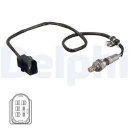 DELPHI Lambdasonde ES21102-12B1 f&uuml;r SKODA VW SEAT AUDI 06A906262BR