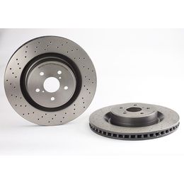 Brembo Bremsscheibe COATED DISC LINE 09.A300.11 vorne rechts links Gelocht 360mm f&uuml;r LEXUS 435120W060