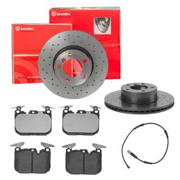 Brembo Bremsensatz-Vorderachse XTRA LINE / STANDARD SK8K0F2RG9 Bremsensatz, Scheibenbremse vorne rechts links Gelocht/innenbel. 312mm f&uuml;r BMW 34116774