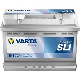 Varta Starterbatterie DYNAMIC SLI 12 V, 70 Ah, 640 A 570409064K262 12V 70Ah 640A f&uuml;r SKODA VW PEUGEOT SEAT LAND ROVER AUDI TOYOTA IVECO MERCEDES-BENZ