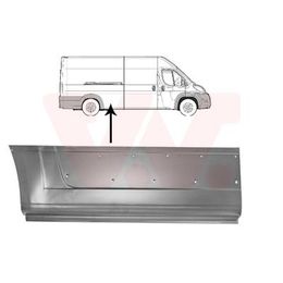 Van Wezel Seitenwand 1651142 hinten rechts f&uuml;r FIAT PEUGEOT CITROEN