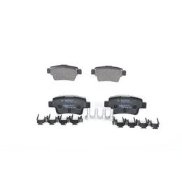 Bosch Bremsensatz-Hinterachse IJF1411Y30 Bremsensatz, Scheibenbremse hinten rechts links voll 264mm f&uuml;r HOLDEN ALFA ROMEO FIAT VAUXHALL SAAB LANCIA OP