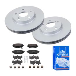 ATE Bremsensatz-Vorderachse IJF141A9H3 Bremsensatz, Scheibenbremse vorne rechts links bel&uuml;ftet 277mm f&uuml;r TOYOTA 04465-02390 04465-02391 43512-02330