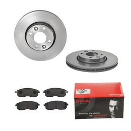 Brembo Bremsensatz, Scheibenbremse 1420-55416 vorne rechts links innenbel&uuml;ftet 260mm f&uuml;r INFINITI RENAULT DACIA NISSAN (DFAC) 410609J425 D1060JN00A 41