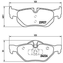 Brembo Bremsensatz-Vorn und hinten SG00000EJP Bremsensatz, Scheibenbremse vorne rechts links innenbel&uuml;ftet 300mm f&uuml;r BMW 34216767150 34116777772 34116