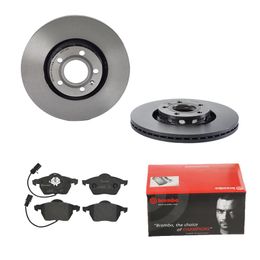Brembo Bremsensatz, Scheibenbremse IJDTIDBRR3 vorne rechts links innenbel&uuml;ftet 312mm f&uuml;r SKODA VW SEAT (SVW) AUDI (FAW) 4D0698151J 4B0698151E 3B061530