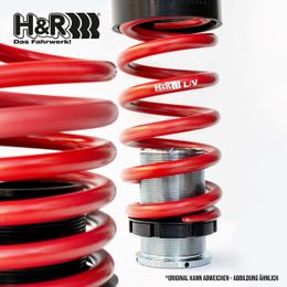 H&R Gewindefedern/Adjustable Lowering Springs 23007-1 Fahrwerksatz, Federn f&uuml;r AUDI