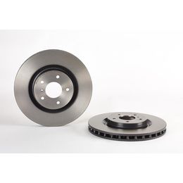 Brembo Bremsscheibe COATED DISC LINE 09.8485.11 vorne rechts links bel&uuml;ftet 324mm f&uuml;r NISSAN 40206CD005 40206CD000