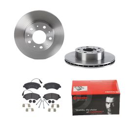 Brembo Bremsensatz-Vorderachse IJDTIDE3A7 Bremsensatz, Scheibenbremse vorne rechts links innenbel&uuml;ftet 300mm f&uuml;r PEUGEOT FIAT CITRO&Euml;N 71739637 5174024