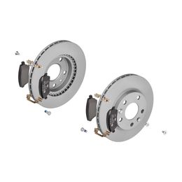 ATE Bremsensatz-Vorderachse Standard Disc / Ceramic IJZJSGIU43 Bremsensatz, Scheibenbremse vorne rechts links bel&uuml;ftet 269mm f&uuml;r RENAULT LADA DACIA ME