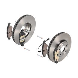Brembo Bremsensatz-Vorderachse COATED DISC LINE / STANDARD IJDTIDC6K9 Bremsensatz, Scheibenbremse vorne rechts links innenbel&uuml;ftet 320mm f&uuml;r SKODA VW