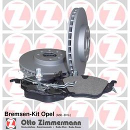 Zimmermann Bremsensatz, Scheibenbremse 640.4228.00 vorne rechts links innenbel&uuml;ftet 280mm f&uuml;r OPEL 1515032