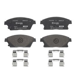 Brembo Bremsbelagsatz, Scheibenbremse XTRA LINE P 59 077X vorne rechts links mit Zubeh&ouml;r f&uuml;r GENERAL MOTORS BUICK (SGM) VAUXHALL CHEVROLET OPEL 955300