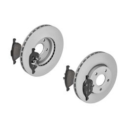 ATE Bremsensatz-Vorderachse IJF1415F80 Bremsensatz, Scheibenbremse vorne rechts links bel&uuml;ftet 278mm f&uuml;r MAZDA FORD VOLVO 30742030 AV61-2K021-BB 16958