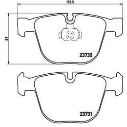 Brembo Bremsensatz-Vorn und hinten SG00000ERV Bremsensatz, Scheibenbremse vorne rechts links innenbel&uuml;ftet 345mm f&uuml;r BENTLEY BMW 34216793246 342122284